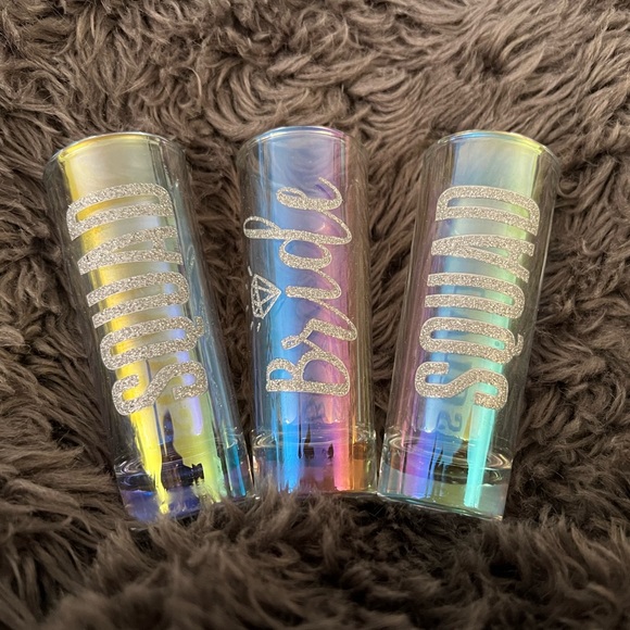 Slant | Kitchen | Iridescent Bridal Shot Glasses | Poshmark